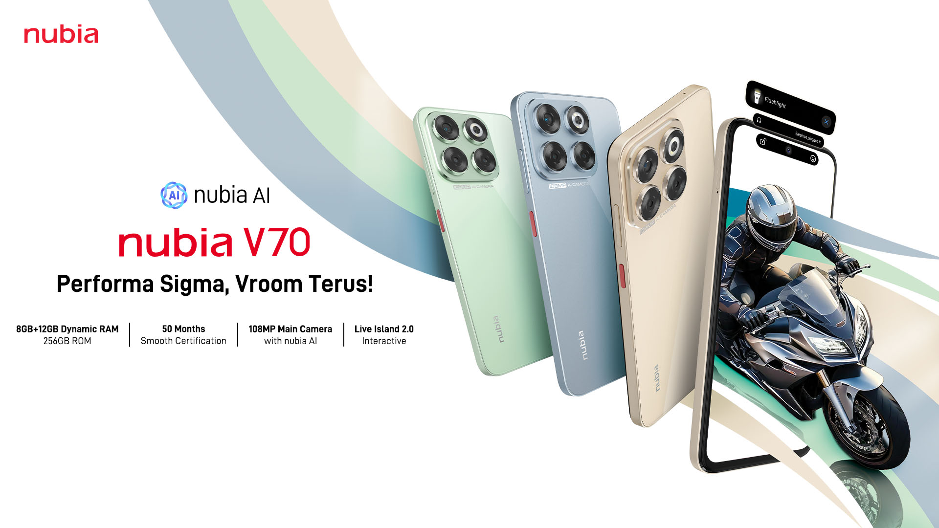 nubia V70